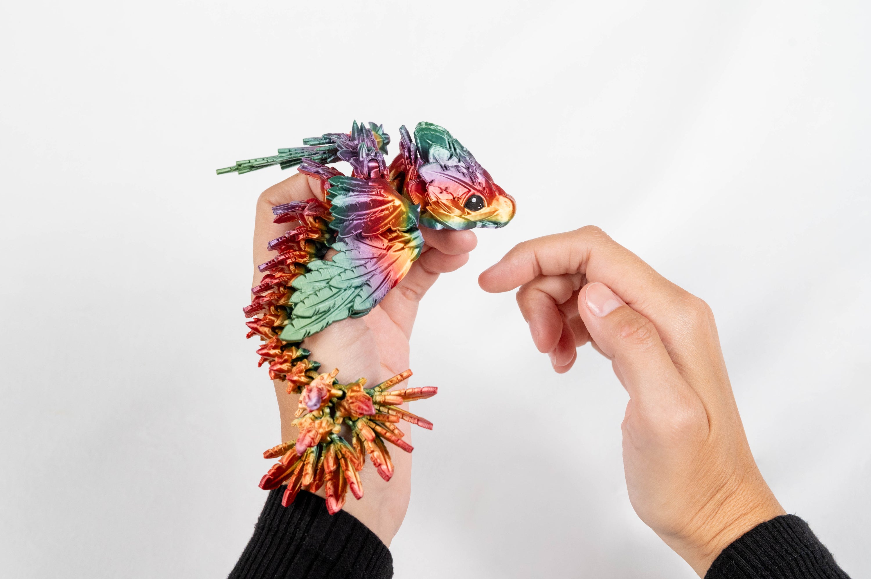 3D Dragon Flying Serpent Baby - Winged Dragon Toy